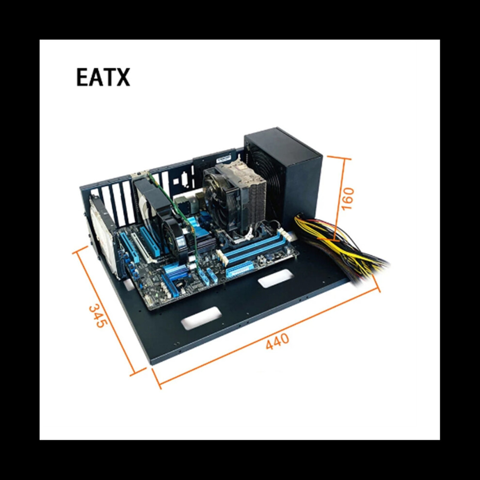 Open Computer Chassis Dual-Way Server E-ATX/ATX Motherboard Bracket ...