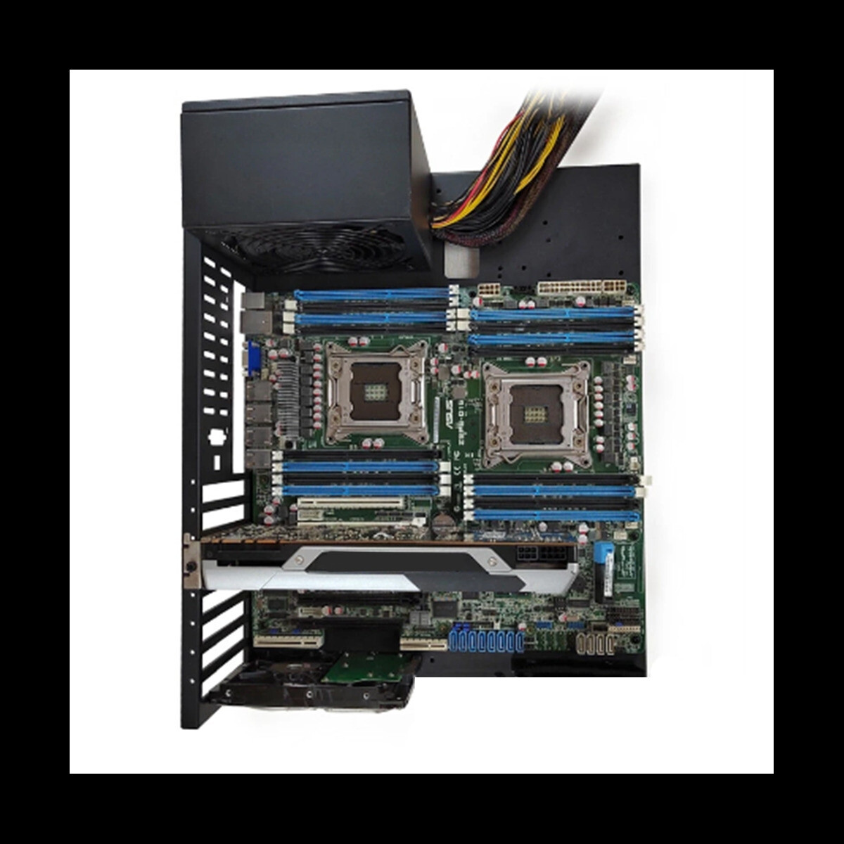 Open Computer Chassis Dual-Way Server E-ATX/ATX Motherboard Bracket ...