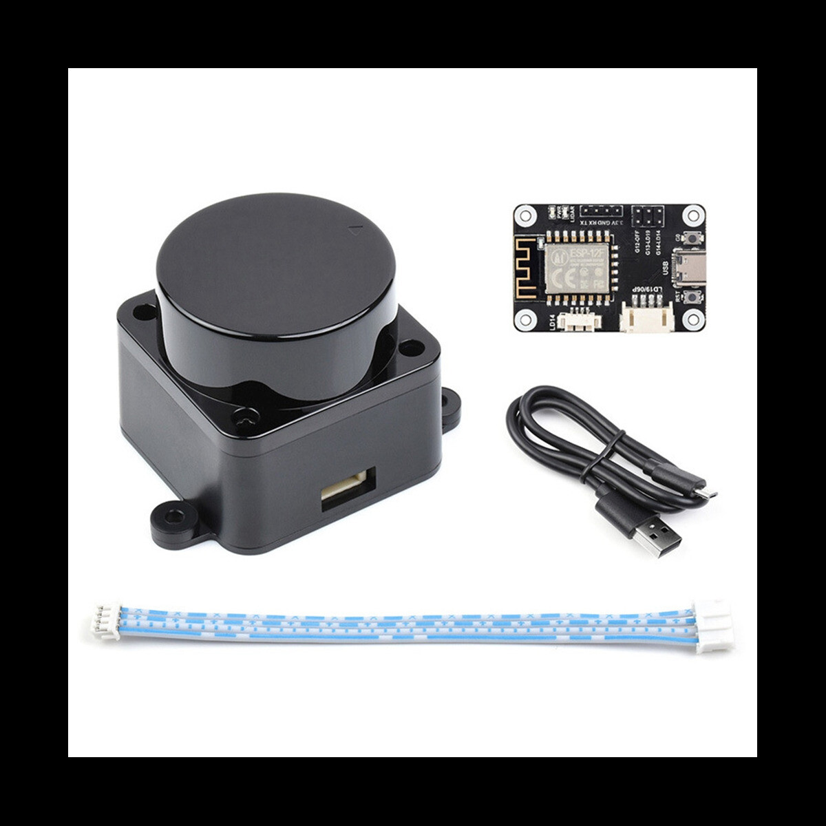 DTOF Lidar Sensor STL27L 360 Omni-Directional Time-Of-Flight Ranging ...