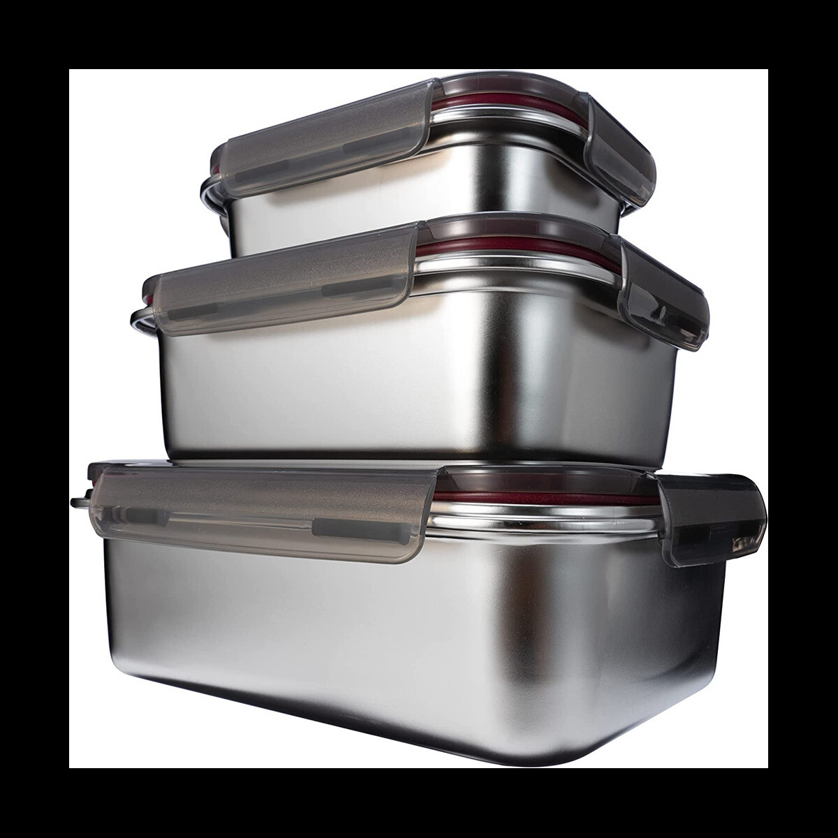 Stainless Steel Food Storage Containers, Food Grade Metal Food Boxes ...