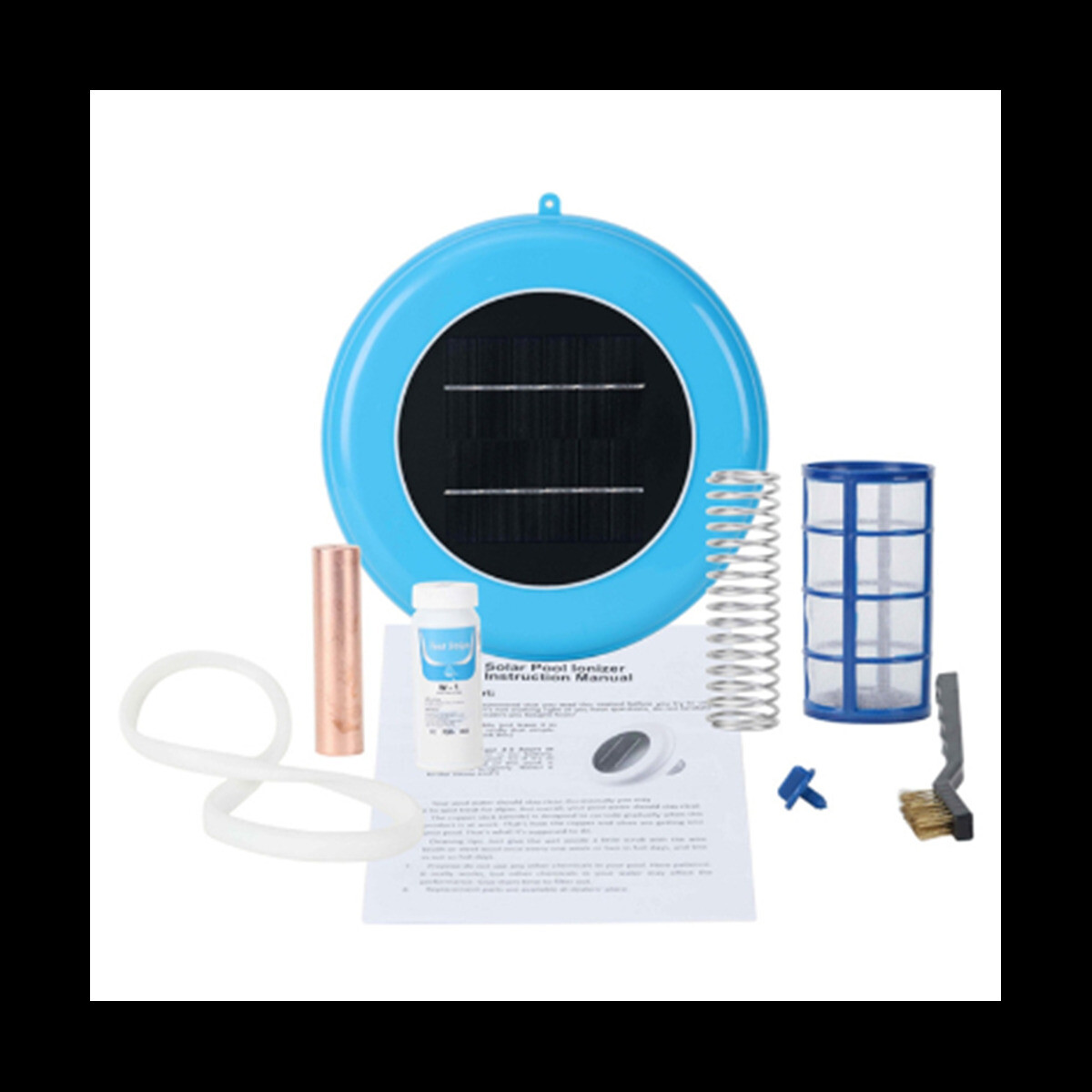 Solar Pool Ionizer Copper Silver Ion Swimming Pool Purifier Algae ...