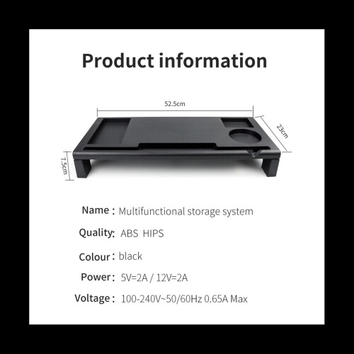 Computer Monitor Stand Display Heightening Bracket Monitor Riser Stand ...