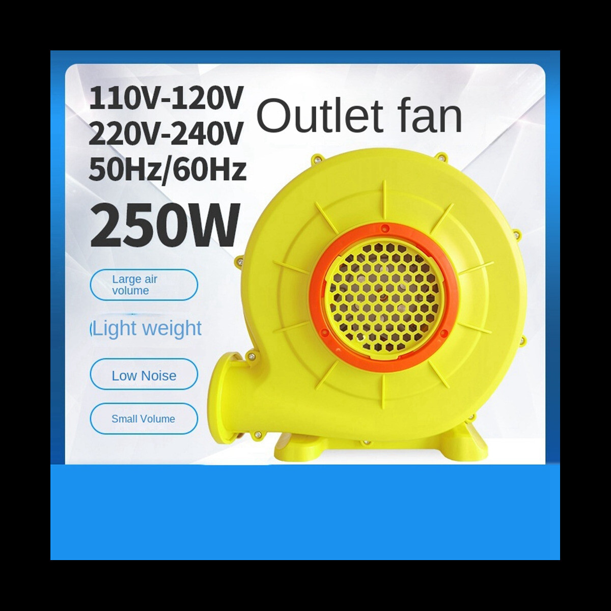250W Air Model Blower Centrifugal Blower Dust Exhaust Electric Blower ...
