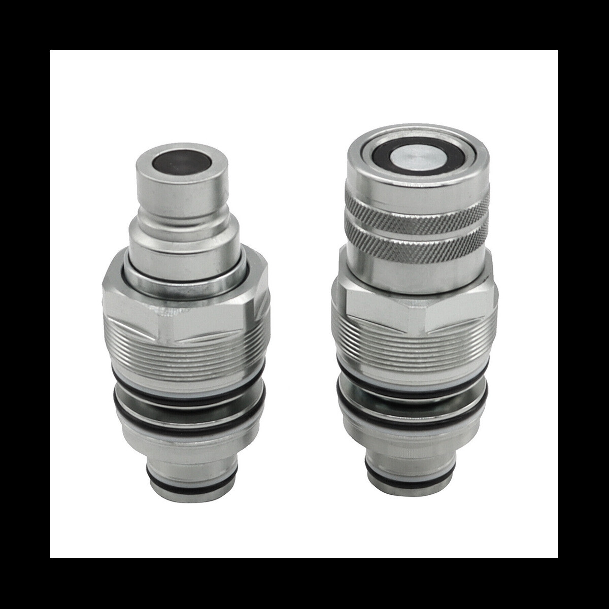 6680018 6679837 Hydraulic Flat Face Quick Coupler for Bobcat Skid Steer ...