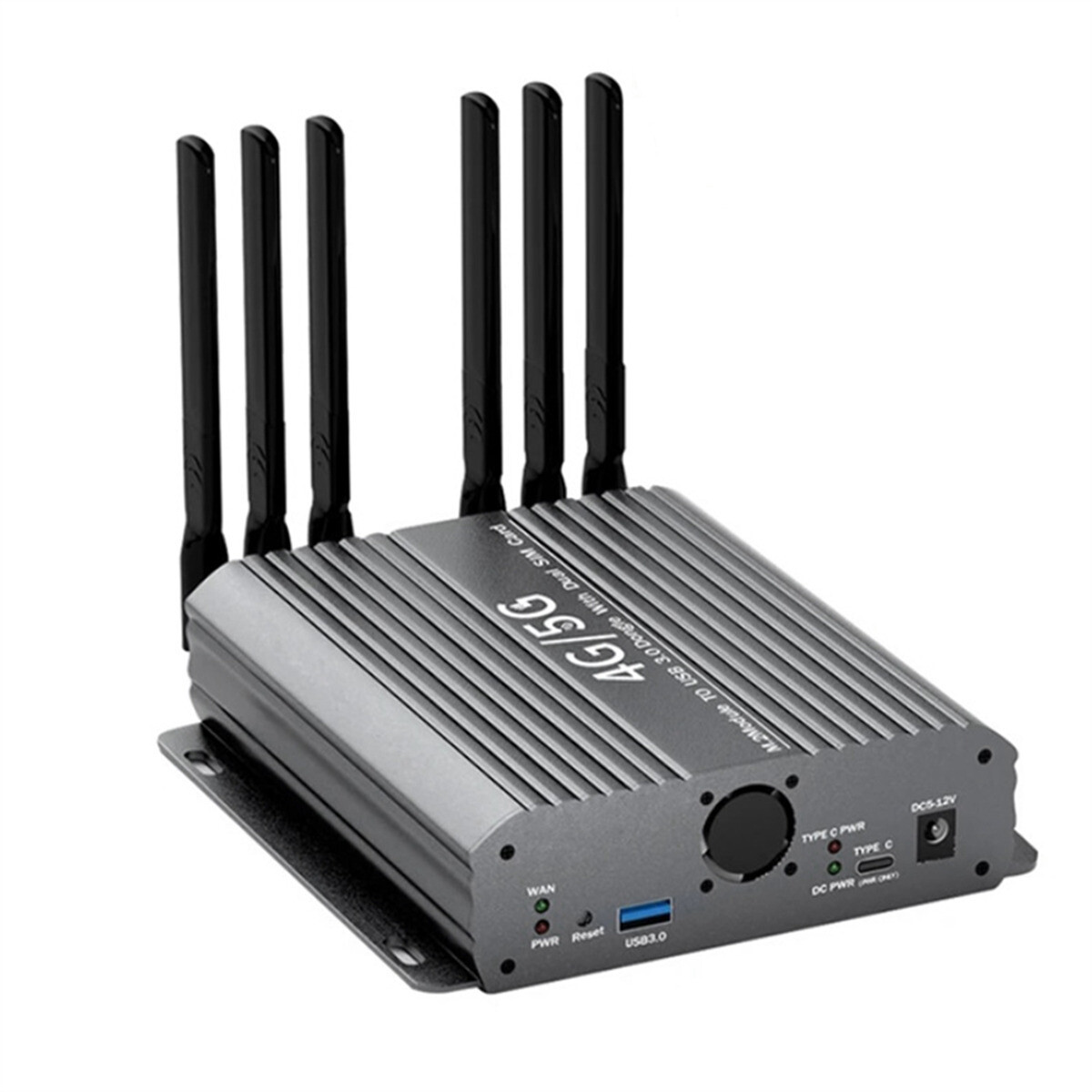 NGFF M.2 to USB 3.0 Adapter Wireless Card Riser Dual Cooling Fans SIM ...