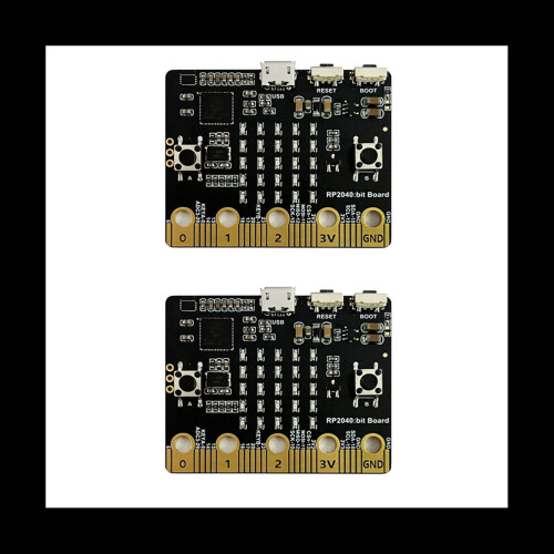 2PCS for PICO RP2040 Bit Motherboard Compatible with BBC Microbit Shape ...