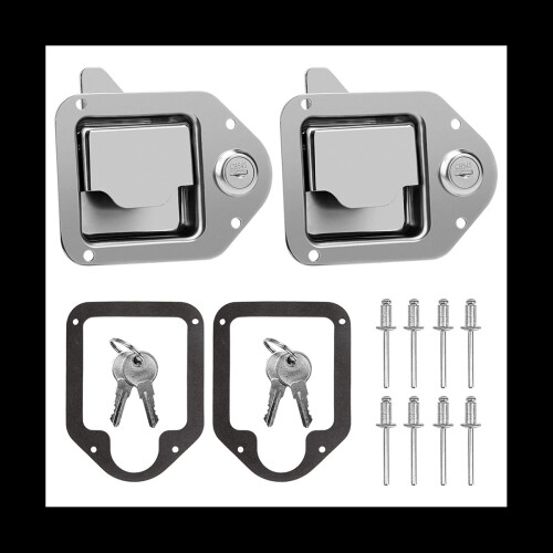 Truck Tool Box Latch Replacement Stainless Steel Toolbox Paddle Lock ...