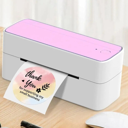 Shipping Label Printer Label Sticker Round Label Square Label DIY Logo ...