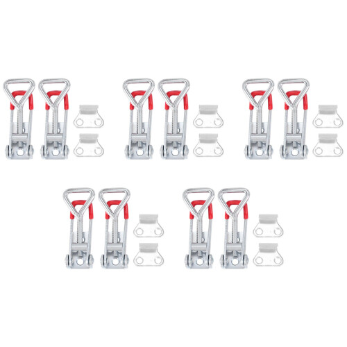 10 Pack Adjustable Toggle Latch Clamp 150Kg Holding Capacity, 4001 ...