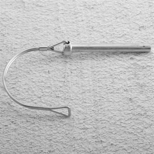 10Pcs Wire Lock Pin, 5/16 Inch Shaft Locking Pin Hitch Pin with Round ...