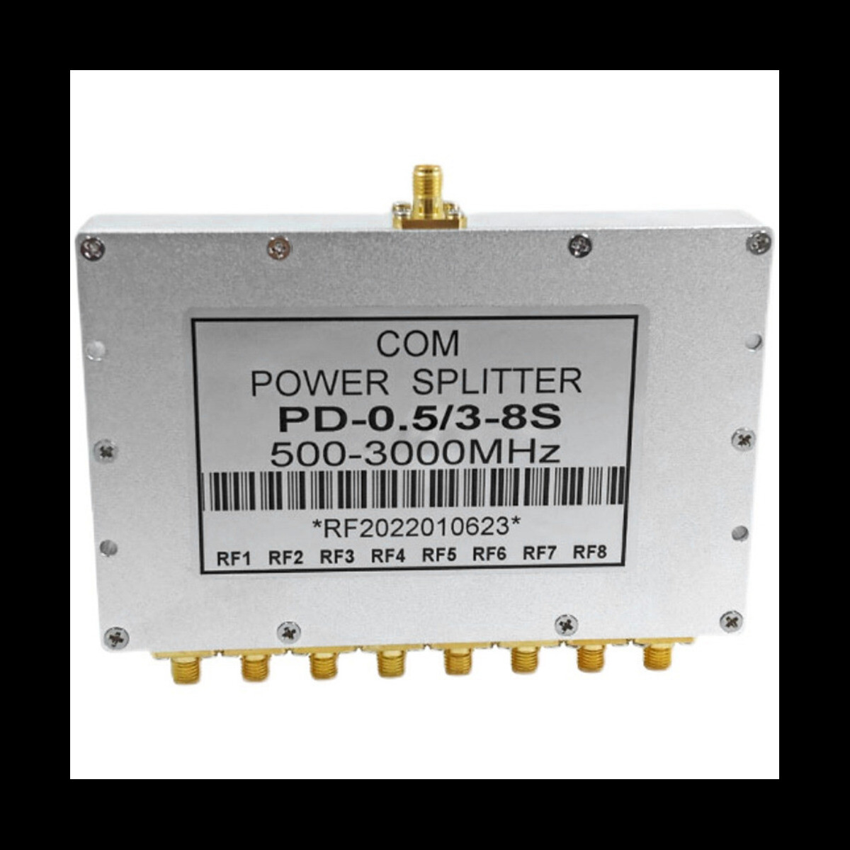 1PCS 8 Way SMA Power Splitter 500Mhz-3000MHz,SMA Female Power Divider Signal Cable Splitter ...