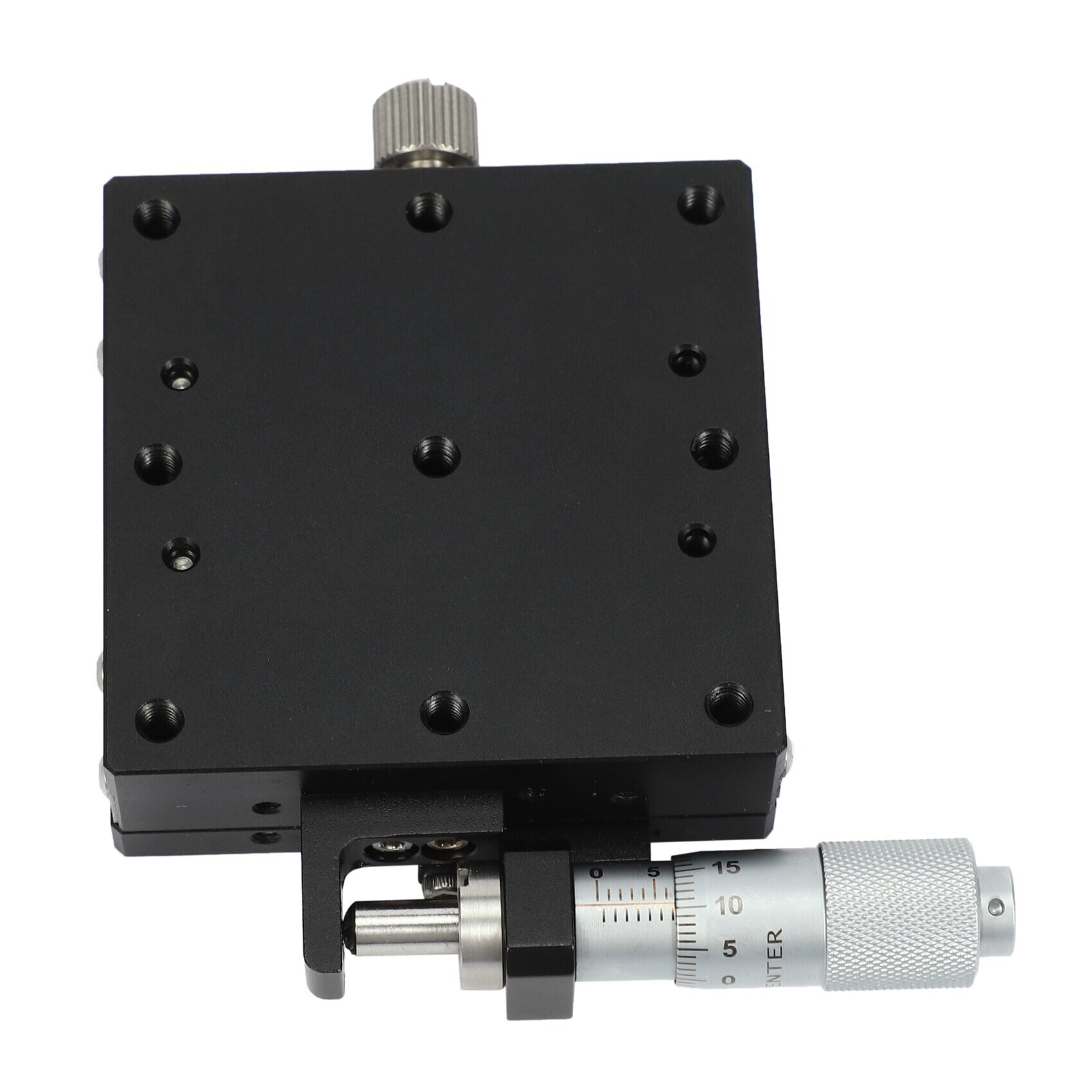 Linear Guides X Axis Knob Micrometer Sliding Stage Guide Rail Type ...