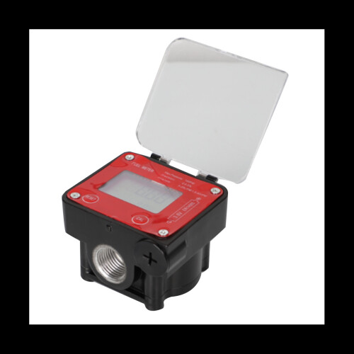 Oval Gear Flow Meter Meter Electronic Small Flow Rate with Cover Meter Sensor Counter Indicator ...