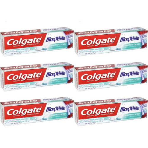 6 x Colgate Max White Toothpaste 100ML on OnBuy