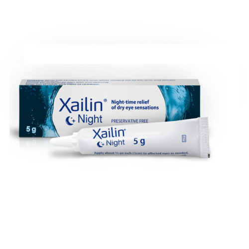 Xailin Night Lubricating Eye Ointment Tube Vison Health Presevative ...