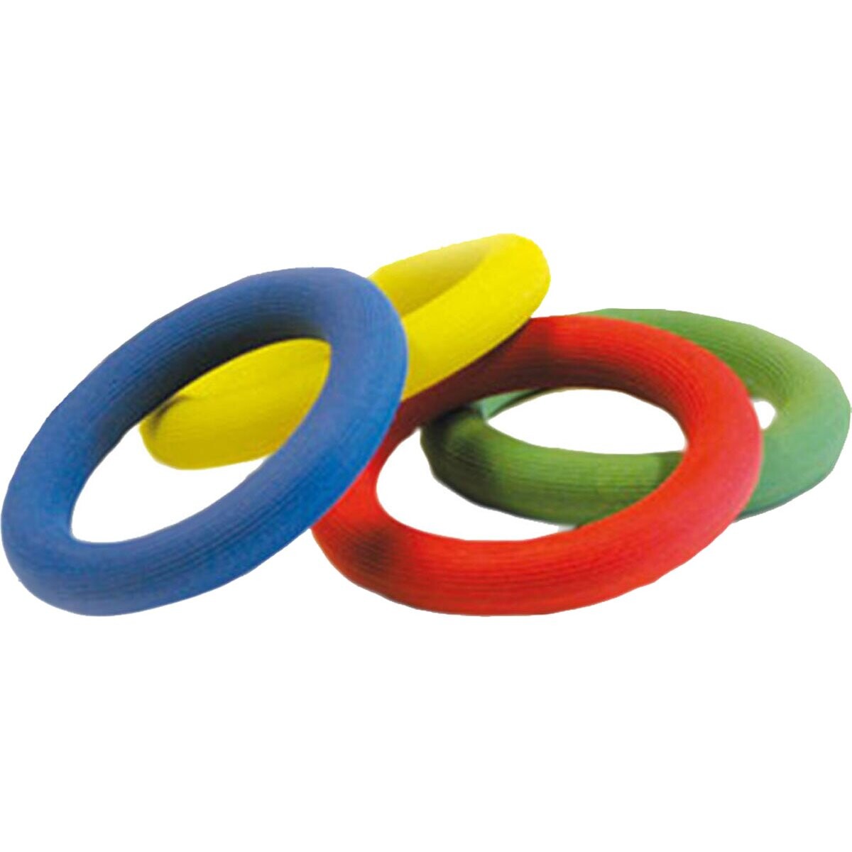 Sponge Rubber Quoits Hoop Ring Traditional Throw Game Assorted Color ...