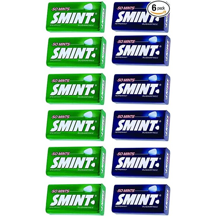 Smint Mixed Tin, 6 Peppermint & 6 Spearmint on OnBuy
