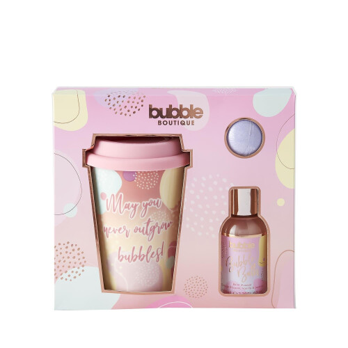 Style & Grace Bubble Boutique Travel Mug Gift Set Eco Packaging 2021 ...