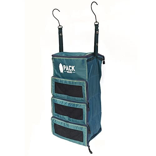 Hanging Backpack Organizer and Carry-On Organizer (Navy Blue and Black ...