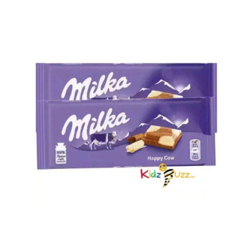 (Pack of 5) Milka Happy Cows Original Chocolate 100g on OnBuy