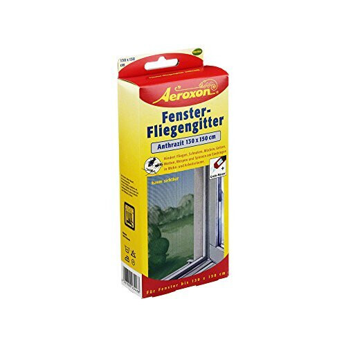 AEROXON Window Fly Screen Anthracite, Grey on OnBuy