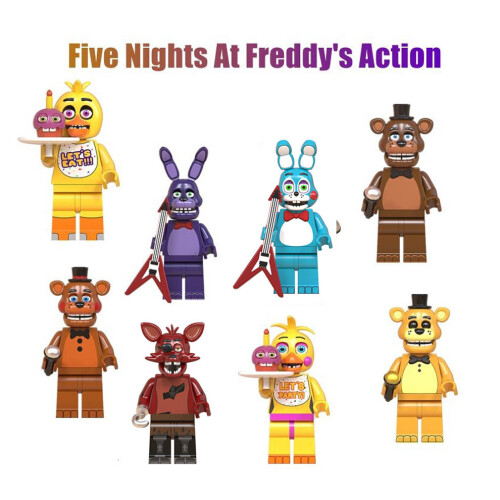 (16PCS SET) Five Nights At Freddy's FNAF Minifigures Fit Lego on OnBuy