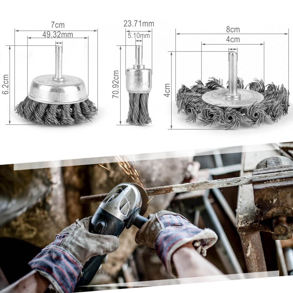 Rotary wire brush tool store