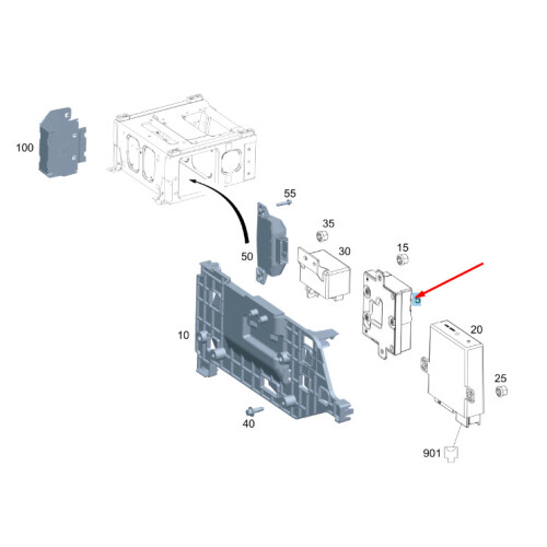 MERCEDES-BENZ VITO W447 Fuel Pump Control Unit A0009009213 NEW GENUINE ...