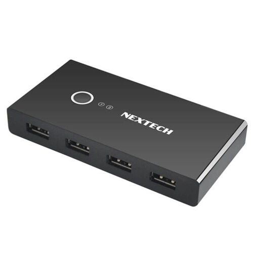 Nextech Nextech USB 3.0 Keyboard and Mouse Switch Box (4 Ports) on OnBuy