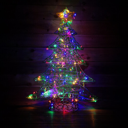 1m Premier Indoor Outdoor Soft Acrylic Multifunction Christmas Tree ...