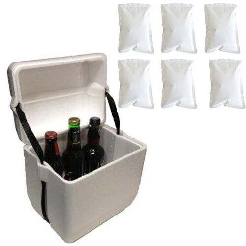 6L Polystyrene styrofoam foam cooler box icebox 6-bottle Size and 6 ...