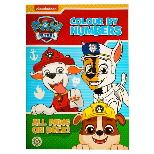 Paw Patrol Colour by Numbers on OnBuy