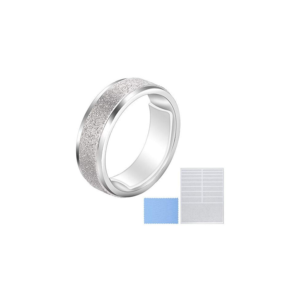 Blulu Ring Size Adjuster Loose Rings Adjuster Invisible Ring Sizer with Clean Cloth for Wide Ring Fixing 5 Sheets 85 Pieces Totally on OnBuy