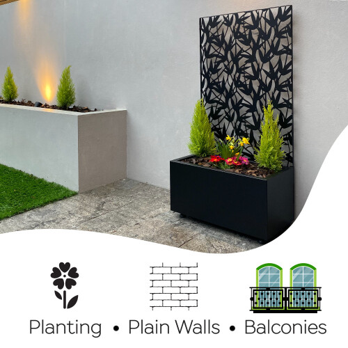 Screens by Core Screen with Planter Climbing Plant on OnBuy