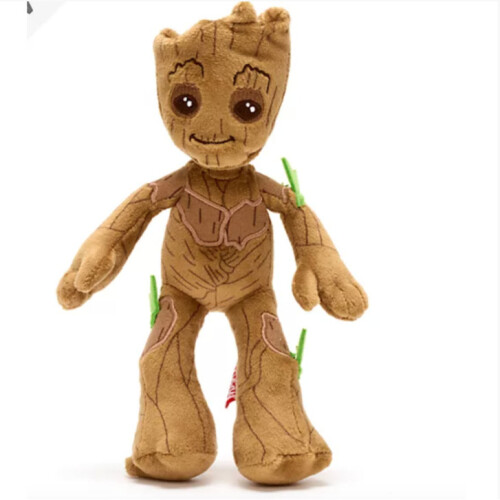 Disney Soft Toy GROOT Mini Brown Bean Bag Plush Guardian of the Galaxy ...