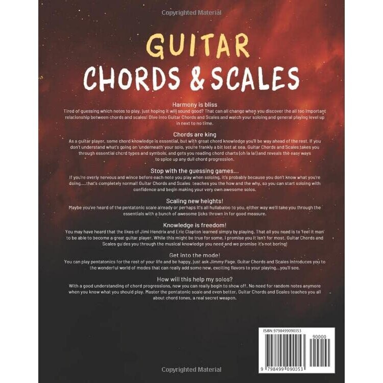Guitar Chords & Scales: How To Fit Scales Over Chords To Make Your Own ...