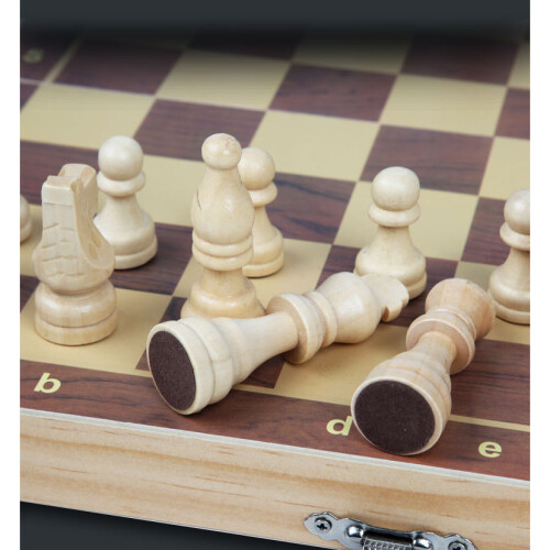 Wooden rounded corners collapsible chess Chess High quality wood High ...