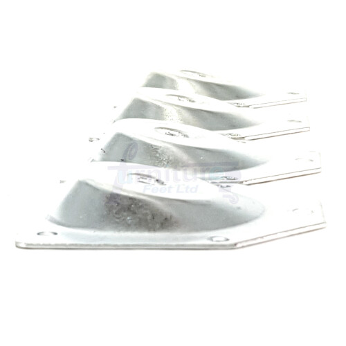 4x M8 Furniture Fixing Plates Angle Design Ideal for Making Straight ...