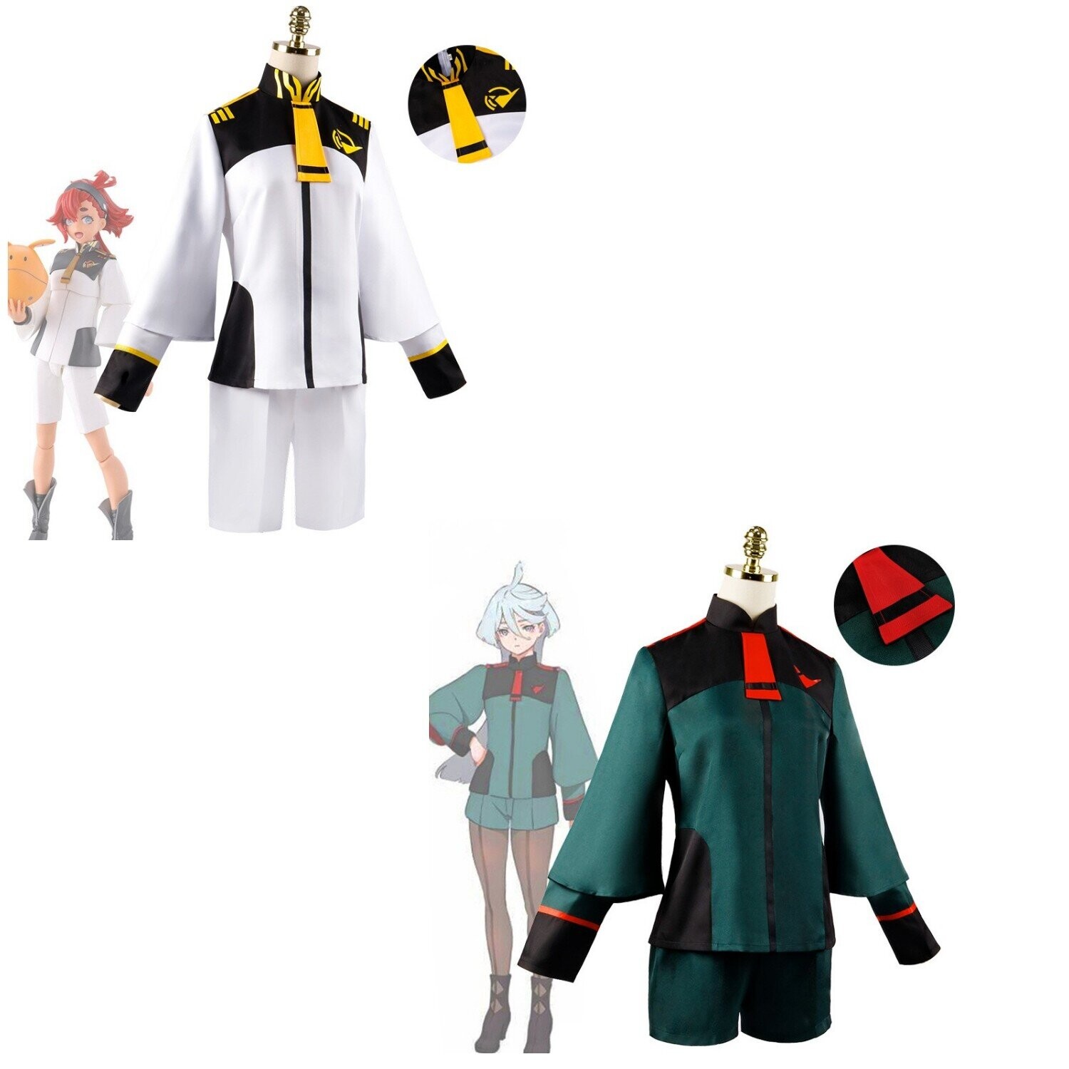 Suit Mobile Gundam The Witch From Mercury Suletta Mercury Cosplay ...