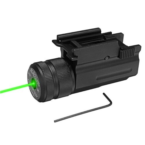 Green Laser Beam Dot Sight Scope Hang Type Compact Tactical Picatinny ...