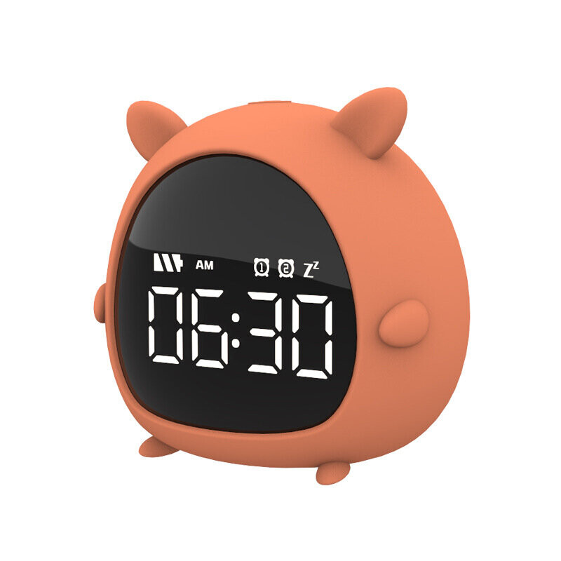 Little Elf Alarm Clock Digital LED Table Alarm Clock Snooze Countdown ...