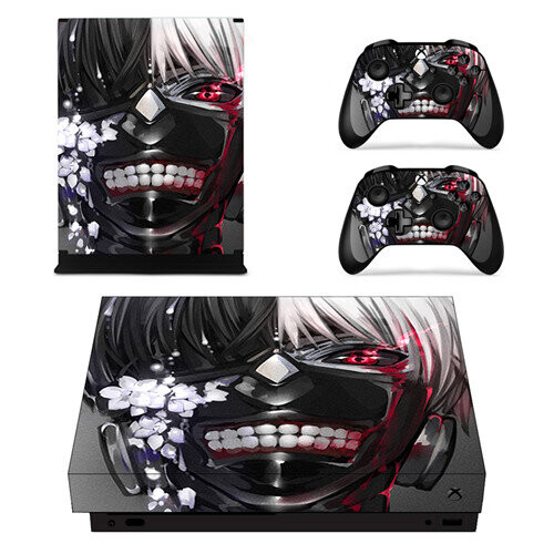 Anime Tokyo Ghoul Skin Sticker Decal For Microsoft Xbox One X Console ...