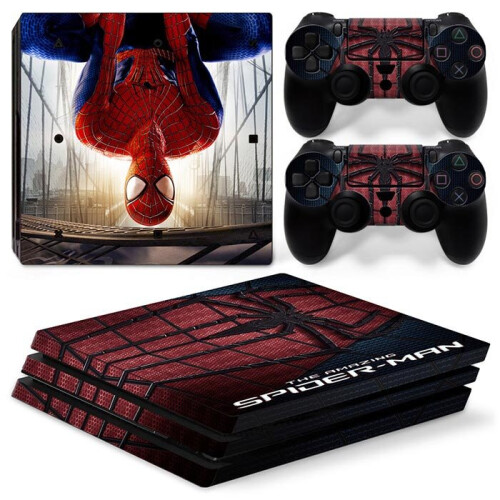 Marvel Lron Man Hulk Spider Man Skin Sticker for PS4 Slim Console and on OnBuy