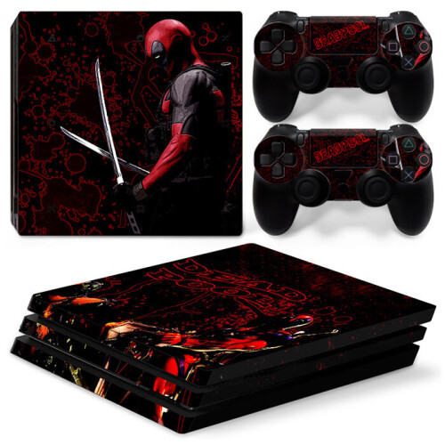 Marvel Spider Man Venom Skin Sticker for PS4 Pro Slim Console and 2 ...