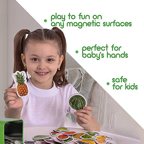 Fridge Magnets For Toddlers Magdum 110 Gift ZOO FARM FRUIT VEGETABLE TRANSPORT Fridge Magnets Animal Magnets For Toddlers Fridge Magnets For Kids Kids on OnBuy