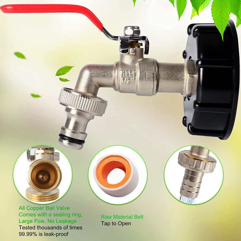 IBC Container 1/2 Inch Brass Ibc Tank Accessories Ibc Tank Adapter Ibc ...