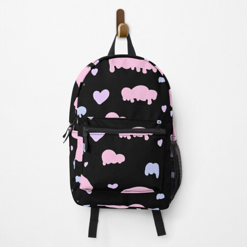 Backpack Drippy clouds Pastel Goth School Bag Travel 15" on OnBuy