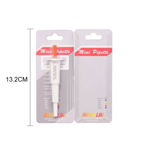 100ul Mini Pipette Gun Single-Channel Micro Sampler Spotting Laboratory ...