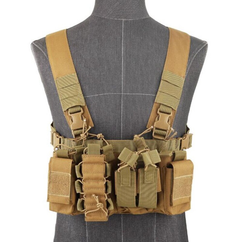 Tactical Airsoft Molle Chest Rigs Multifunction Paintball Rig Pistol ...