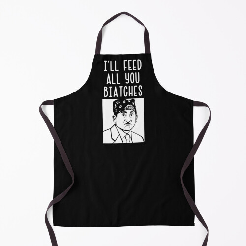The Office Prison Mike Gift Man Funny Michael Scott Grill Aprons for ...